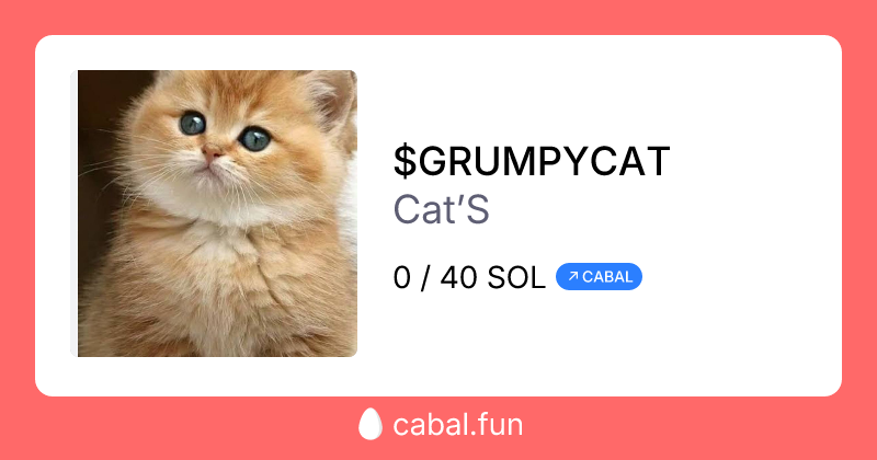 $GRUMPYCAT Cat’S | Cabal